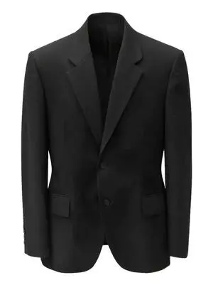 Balenciaga Two-button Tuxedo Jacket - Black