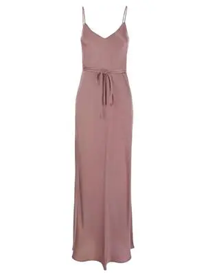 Antonelli Firenze Tie-waist Maxi Dress - Pink
