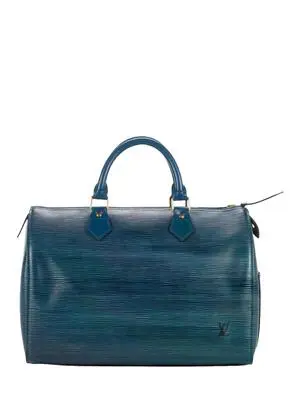 LOUIS VUITTON 30 Speedy Tote Bag - Blue