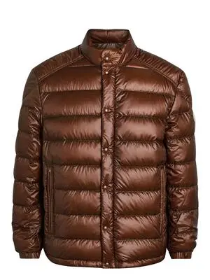 Moncler Quilted Shell Jacket - Brown