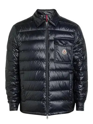 Moncler Mourillion Logo Shell Jacket - Navy