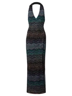 Missoni Sequined Lamé Gown - Multicoloured