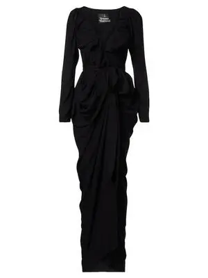 VIVIENNE WESTWOOD Kendall Wrap Dress - Black