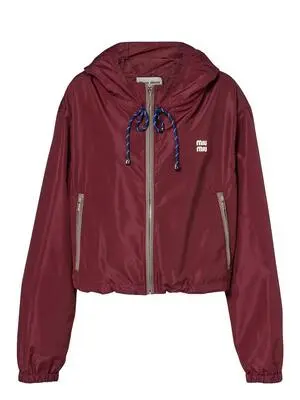 Miu Miu Technical Jacket - Burgundy