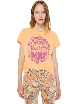 MOTHER The Lil Goodie Goodie Prized Possession T-shirt - Orange