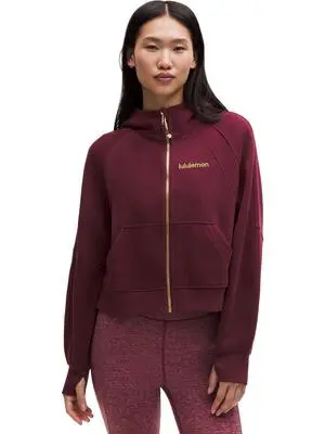 Lululemon Oversized Full-zip Hoodie - Burgundy Bay