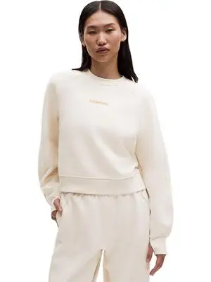 Lululemon Lunar New Year Scuba Oversized Pullover - Light Ivory