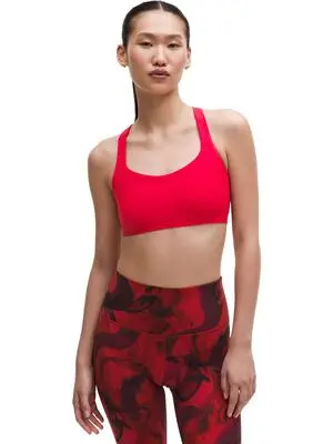 Lululemon Lunar New Year Flexyflex Strappy Yoga Bra - Oxford Red