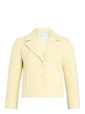 Patou Tailored Short Jacket - Yellow