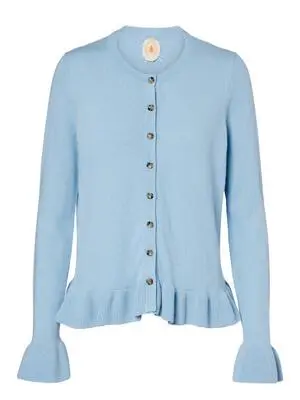 Jardin Des Orangers Cotton And Cashmere Cardigan - Blue