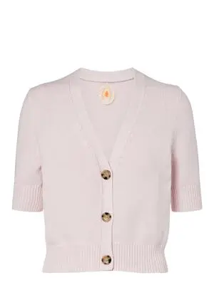 Jardin Des Orangers Cotton And Cashmere Cardigan - Pink