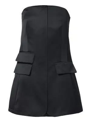THE FRANKIE SHOP Luma Satin Top - Black