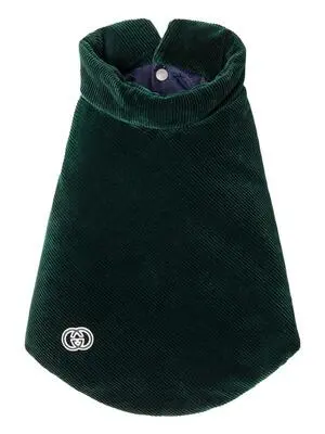 Gucci Reversible Corduroy Dog Coat - Green