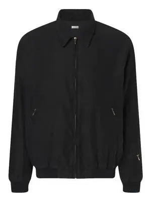 A.PRESSE Cotton And Silk Jacket - Black