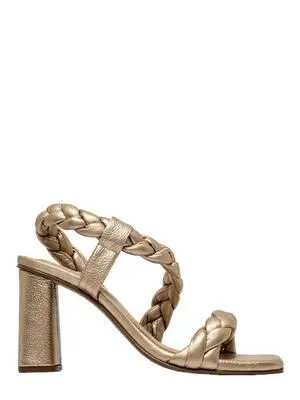 ALTA Bianca Braided Sandals - Gold