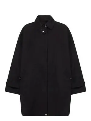 TOTEME Oversized Trench Jacket - Black