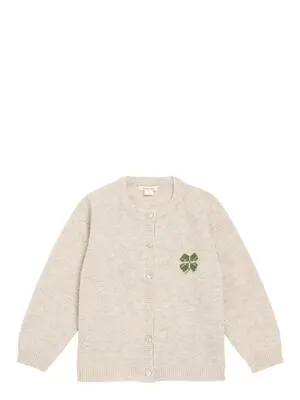 KONGES SLOJD Wool-blend Billi Cardigan - Grey