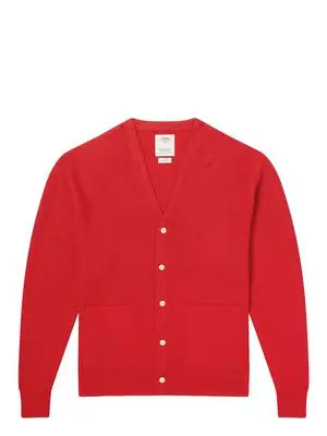 Visvim Selmer Wool Cardigan - Red