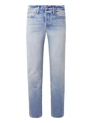 TOM FORD Slim-fit Selvedge Jeans - Blue