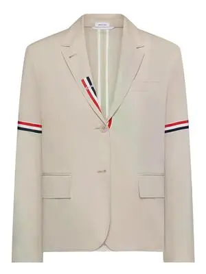 Thom Browne Long-sleeved Blazer - Neutrals