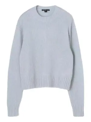 JAMES PERSE Long-sleeve Crew Neck Sweater - Blue