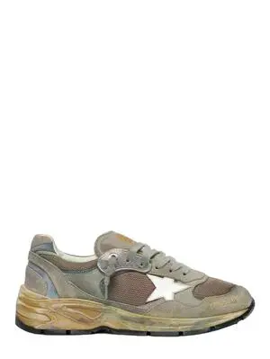 GOLDEN GOOSE Star-detail Lace-up Sneakers - Grey