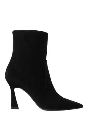 STUART WEITZMAN Vinnie Suede Ankle Boots - Black