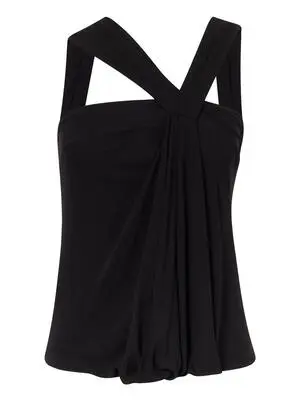 Isabel Marant Neya Jersey Top - Black
