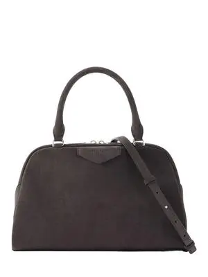 Givenchy Antigona East-west Medium Suede Tote - Brown