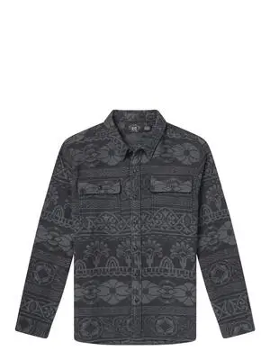 Ralph Lauren Cotton-jacquard Shirt - Gray