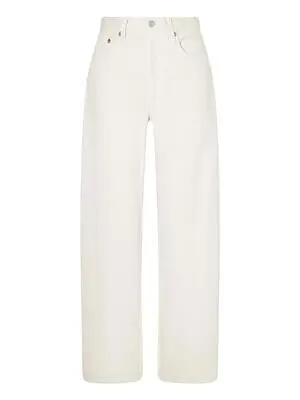 AGOLDE Arc Wide-leg Jeans - White