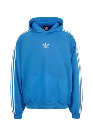 Balenciaga X Adidas Logo Hoodie - Blue