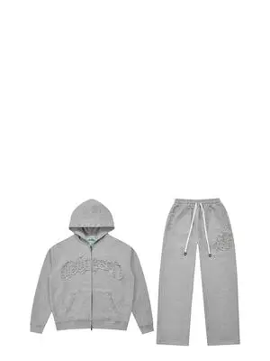 GODSPEED Symmetric Studded Sweatsuit - Grey