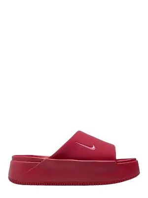 Nike Calm Elevation Slides - Red