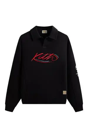 Kith For Olympics Heritage Albertville Vintage Nelson Rugby - Black
