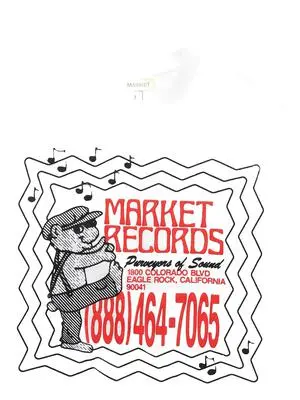 MARKET Records Graphic T-shirt - White
