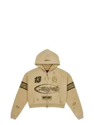GODSPEED Speedway Zip Hoodie - Tan