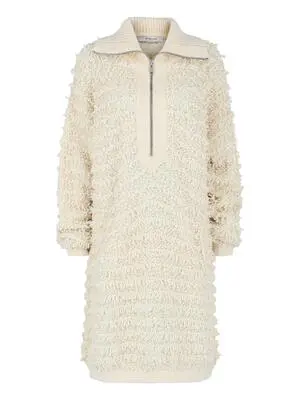 Givenchy Long Fringed Sweater - White