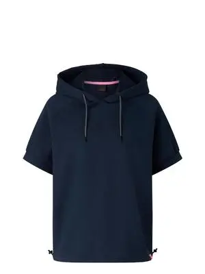 Bogner Sharon Short-sleeved Hoodie - Dark Blue