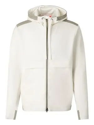 Bogner Ernesto Jersey Hoodie - Off-white/khaki