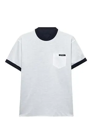 Prada Reversible Cotton-jersey T-shirt - White