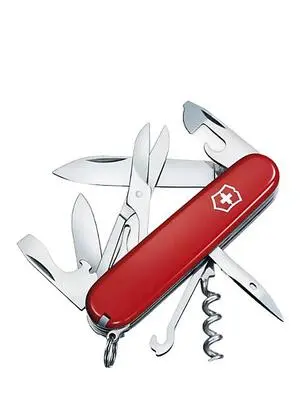 VICTORINOX Climber Swiss Pocket Knife - Red