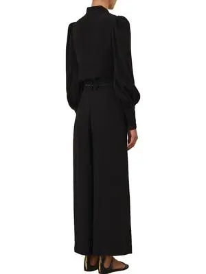ZIMMERMANNWEAR Trim Utility Blouse Black