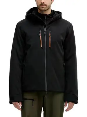 Emporio Armani Hooded Ski Jacket - Black