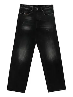DIESEL® 2001 D-macro Distressed Jeans - Black