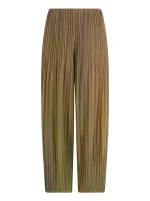 Armani Exchange Pleated Trousers - Brown