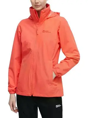 JACK WOLFSKIN Hooded Jacket - Orange