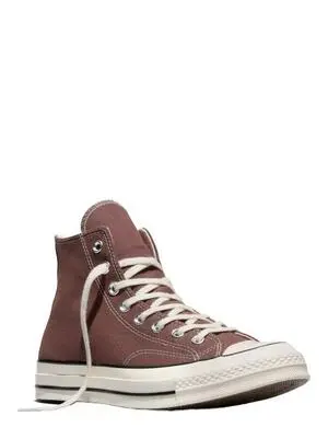 CONVERSE Chuck 70 Canvas High-top Sneakers - Twilight Blush/egret/black
