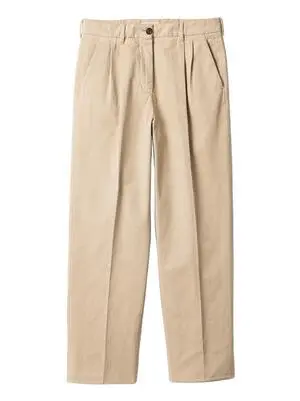 Miu Miu Old Gabardine Pants - Beige