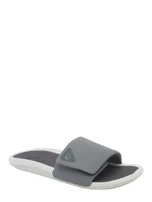 Olukai Ulele Water Resistant Slide Sandal - Rock/rock